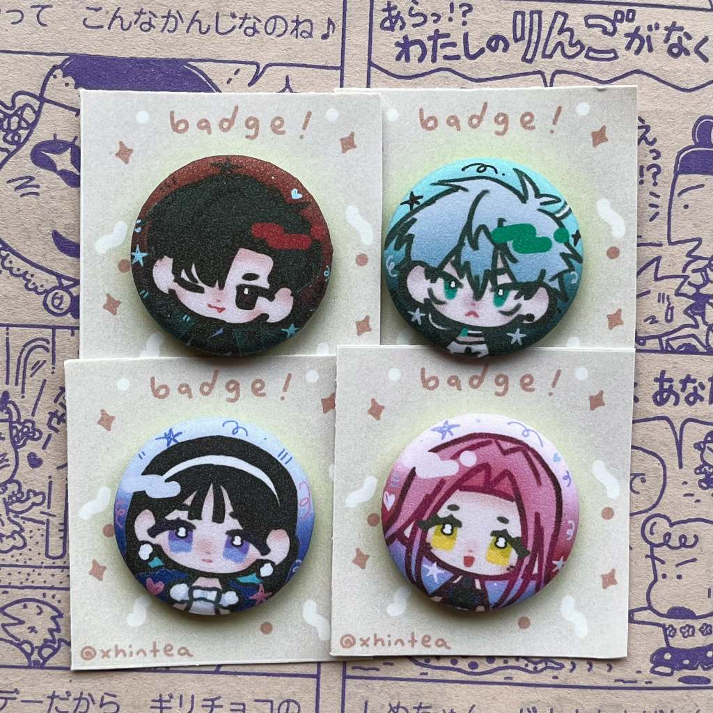 alien stage 32mm mini badges ( mizi / sua / ivan / till ) | Shopee Malaysia