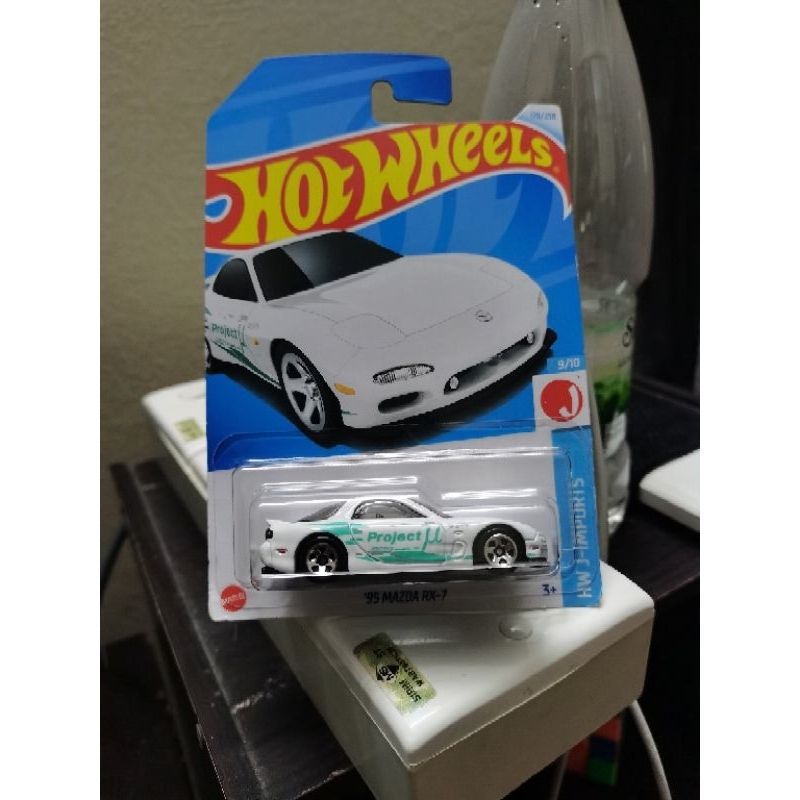 Hotwheel Mainline - 95' Mazda RX7 ( Project U ) | Shopee Malaysia