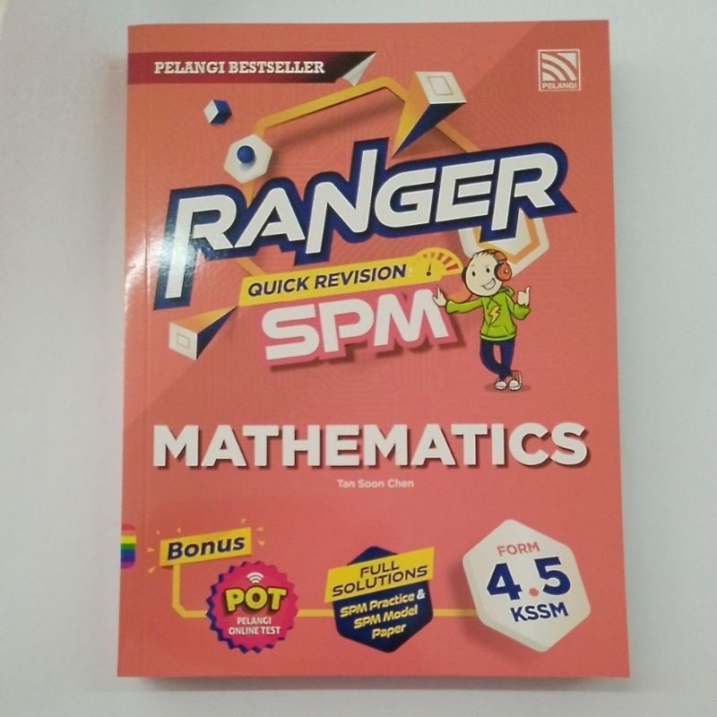 ranger quick revision spm MATHEMATICS form 4.5 kssm | Shopee Malaysia