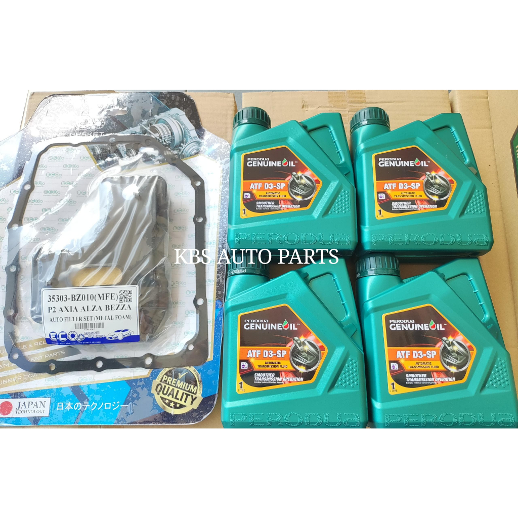 ATF D3-SP ORIGINAL & Auto Filter set Myvi & Myvi LB 1.3/1.5 Alza 1.5 05 ...