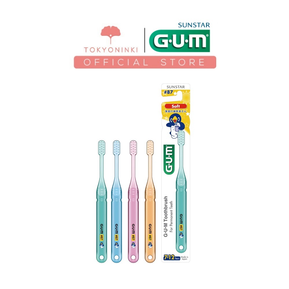Gum Kids Toothbrush for 7-12 Years #87 (Soft) | Shopee Malaysia