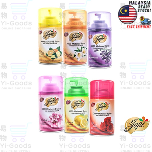 JAPE Air Freshener Lavender /Floral/Vanilla Spray Refill (300ml ...