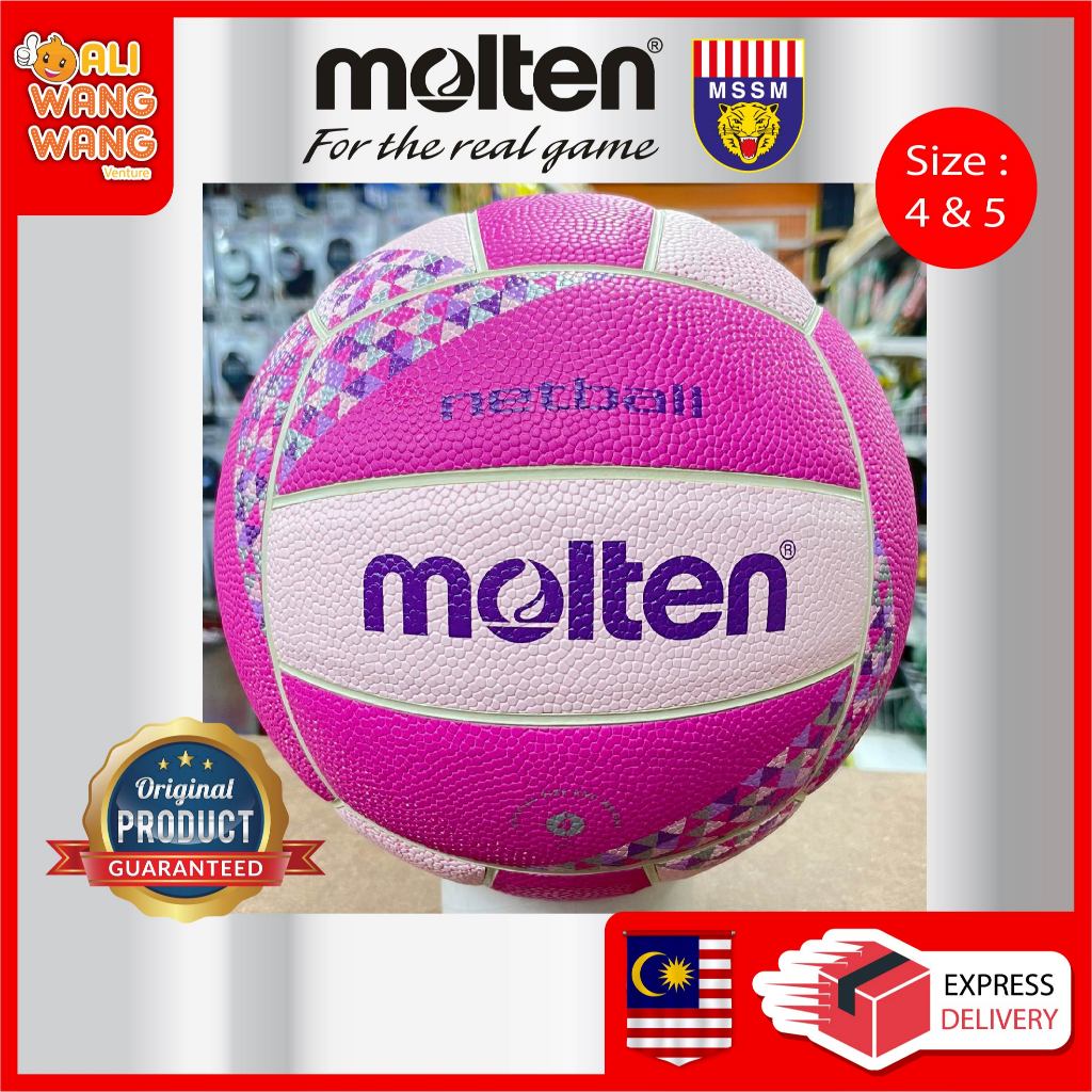 NEW ARRIVAL ! Molten Netball Ball SN48MX-MP-MS & SN58MX-MP-MS ORIGINAL ...