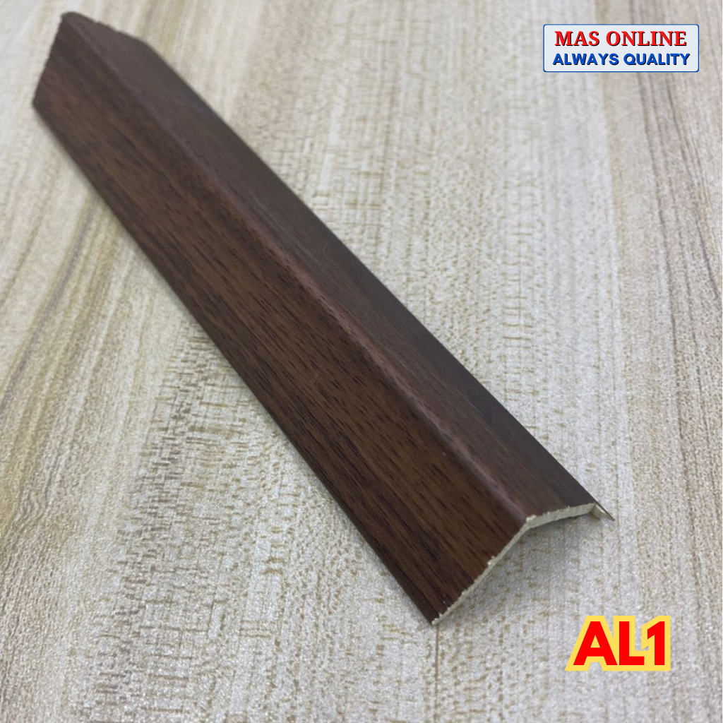 Panel Dinding L PROFILE Fluted wall panel WPC Fluted Panel PVC Edging ...