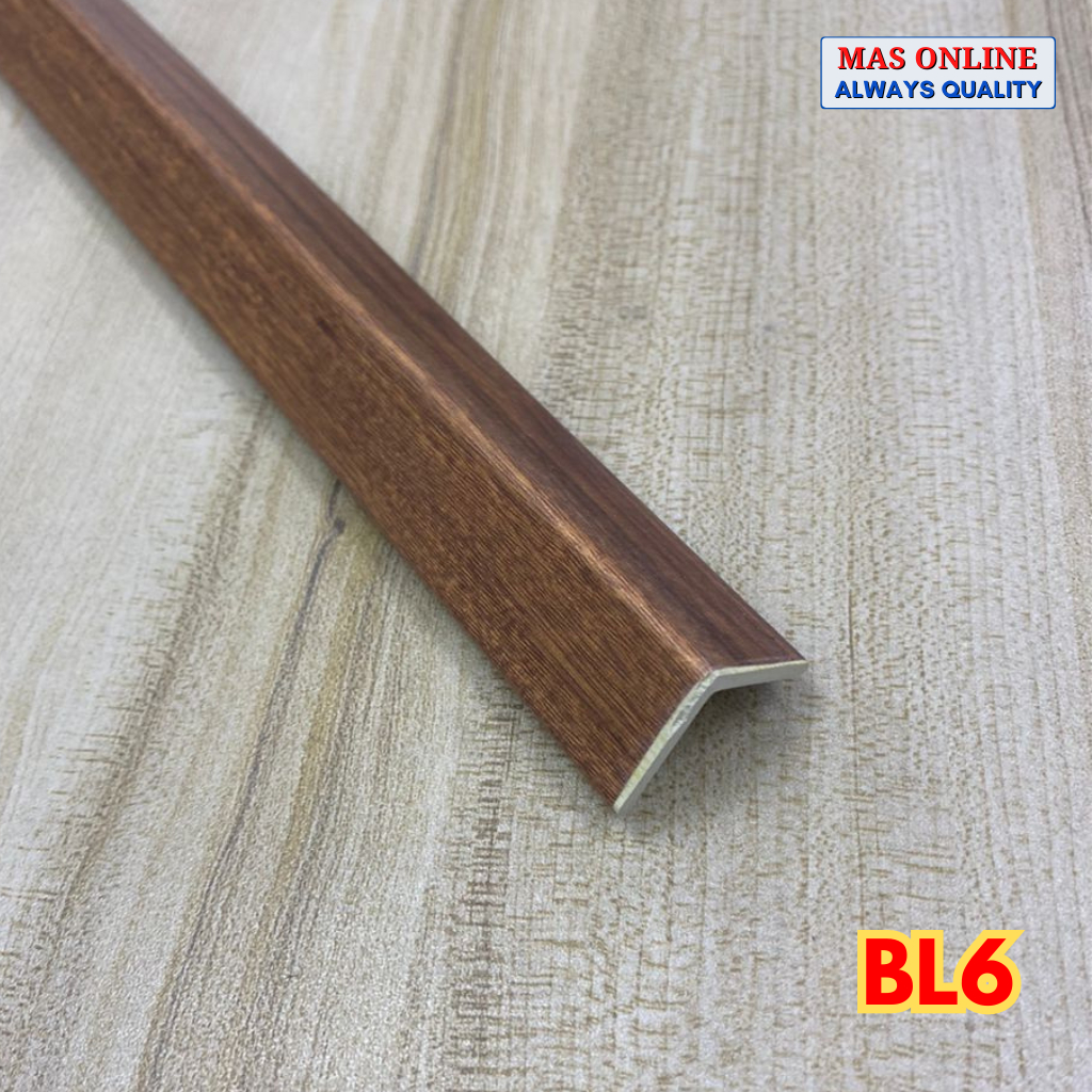 Panel Dinding L PROFILE Fluted wall panel WPC Fluted Panel PVC Edging ...