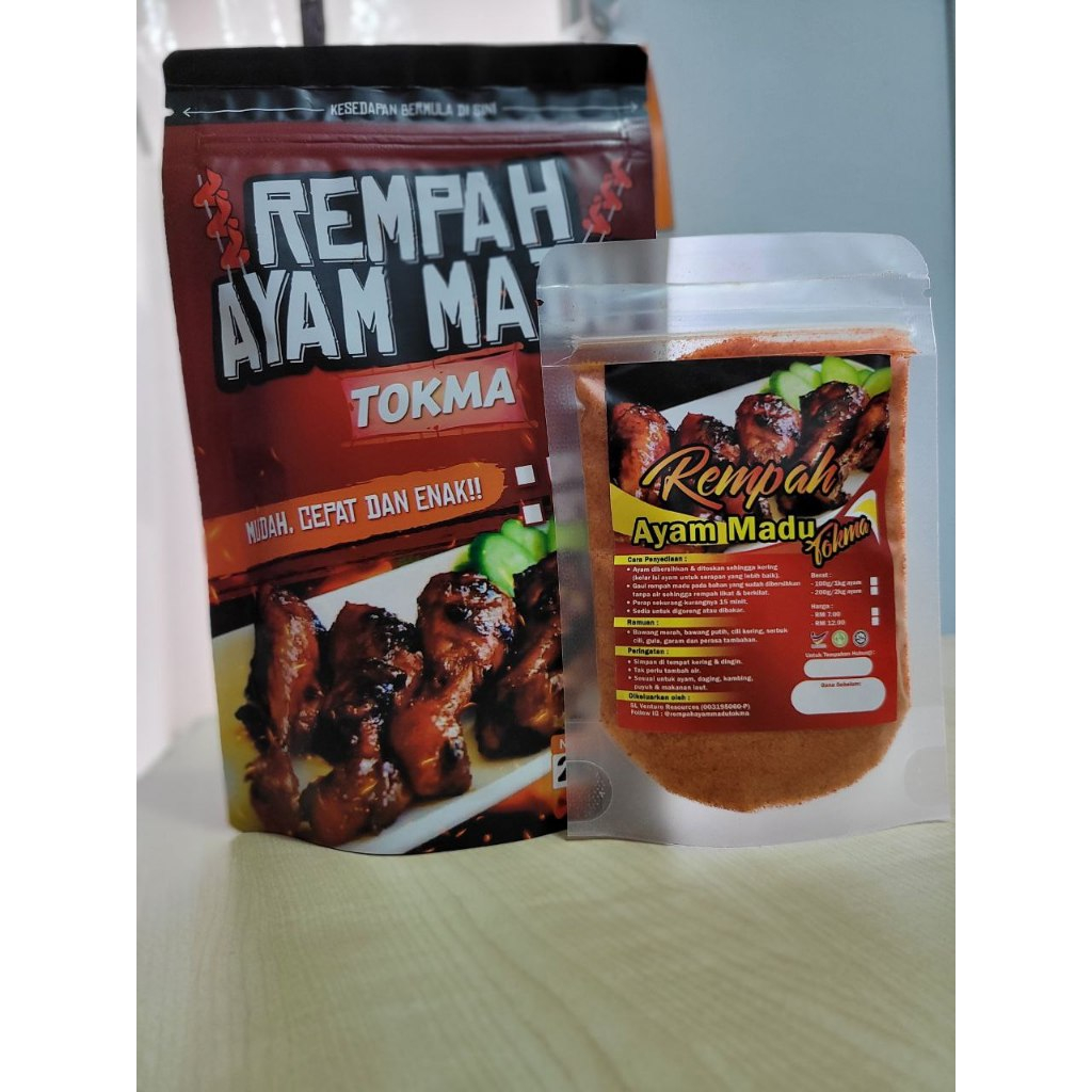 Rempah Ayam tokma original sesuai untuk ayam daging bbq dan picnic ...