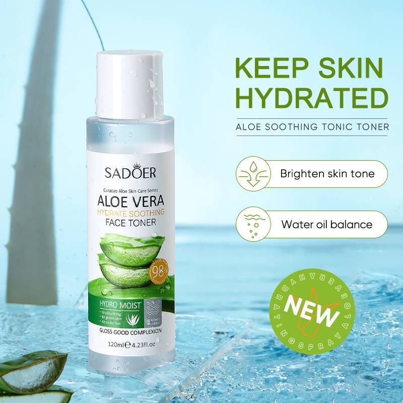 SADOER ALOE VERA HYDRA FACE TONER 120ML (SD96420) | Shopee Malaysia