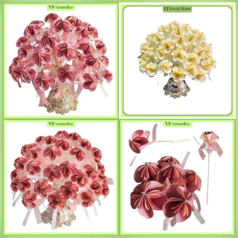 50PCS SELF HANDMADE HAND MADE EGG FLOWER BUNGA TELUR BUNGATELUR KAHWIN ...