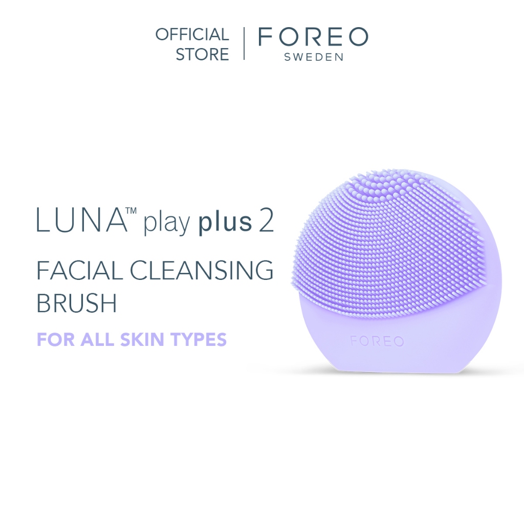 FOREO LUNA play plus 2 for All Skin Types Facial Cleansing Brush ...