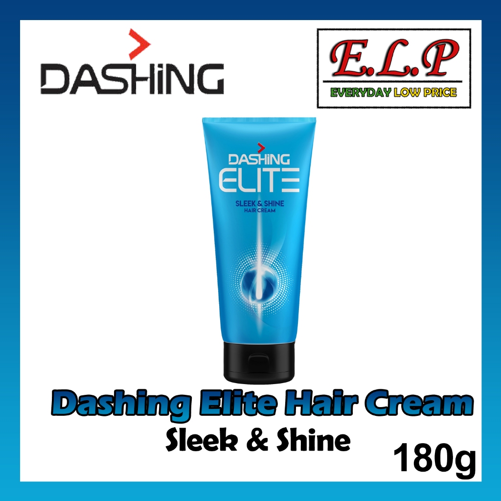 DASHING ELITE HAIR CREAM SLEEK & SHINE 150G + Extra 20% | Shopee Malaysia