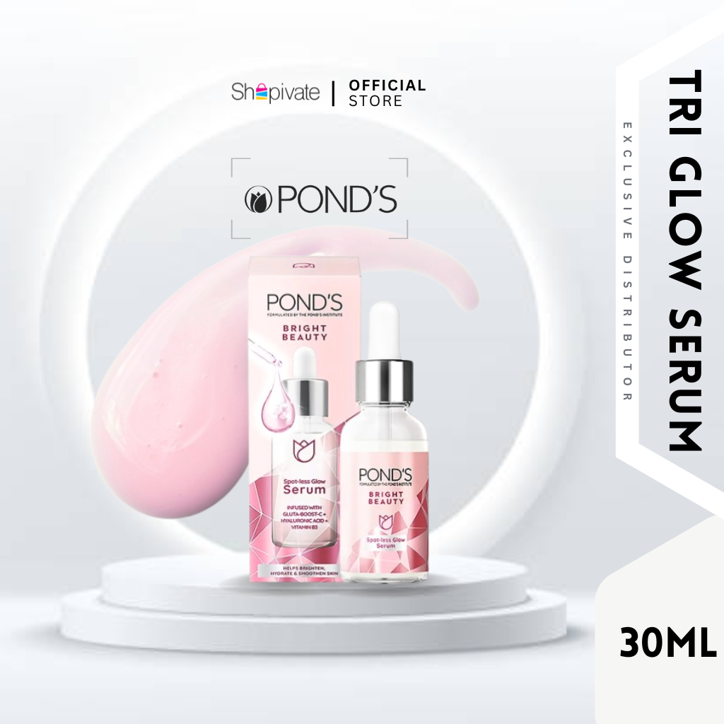 Pond's Bright Beauty TRI GLOW SERUM 30ml (NEW) | Shopee Malaysia