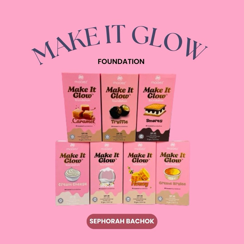 MAAEZ FOUNDATION 30g/15g 🔥 | Shopee Malaysia