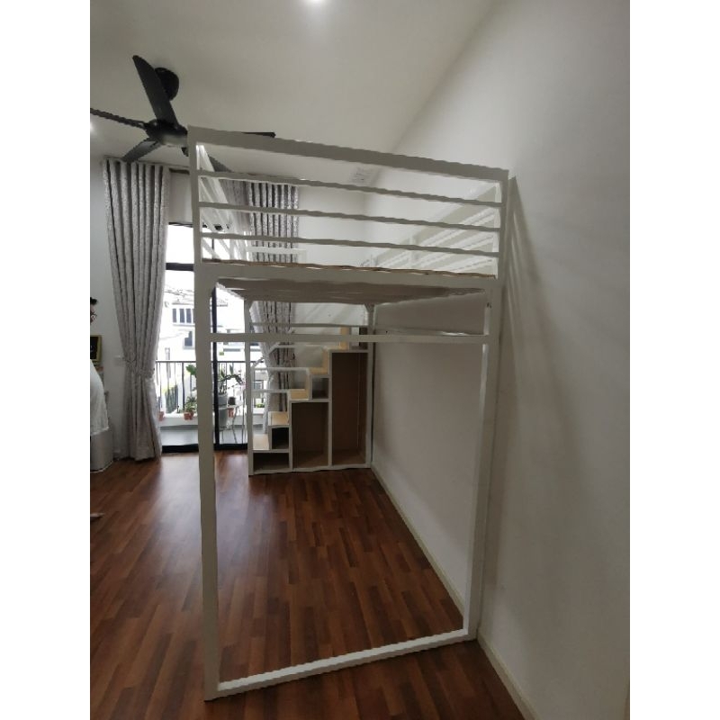 Loft Bed, Double Bed, Double Decker, Loteng... | Shopee Malaysia