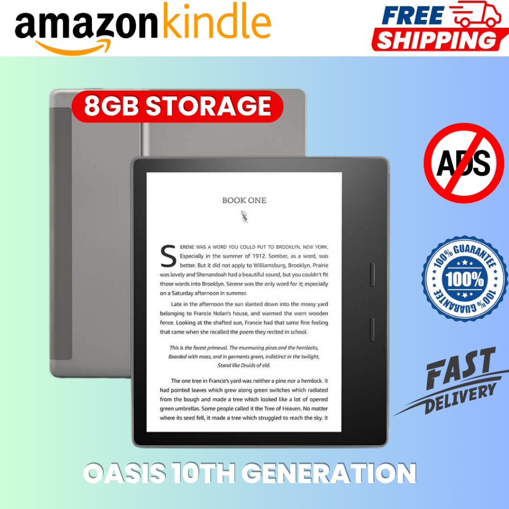 Kindle OASIS 10th Generation -7 INCH DISPLAY(Reader, Tablet, Books ...