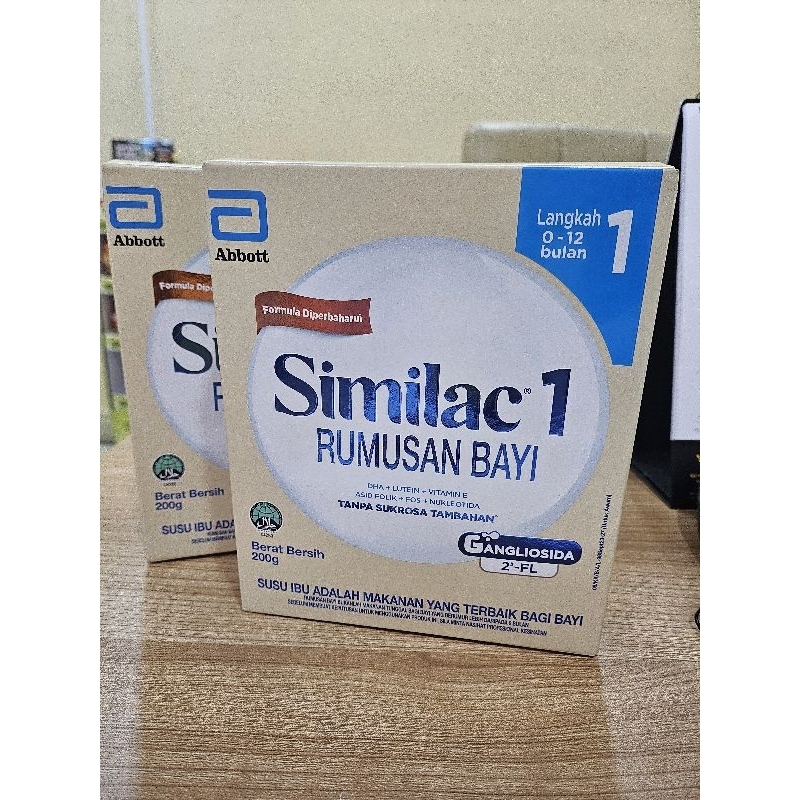 new packaging Similac step 1 200g | Shopee Malaysia