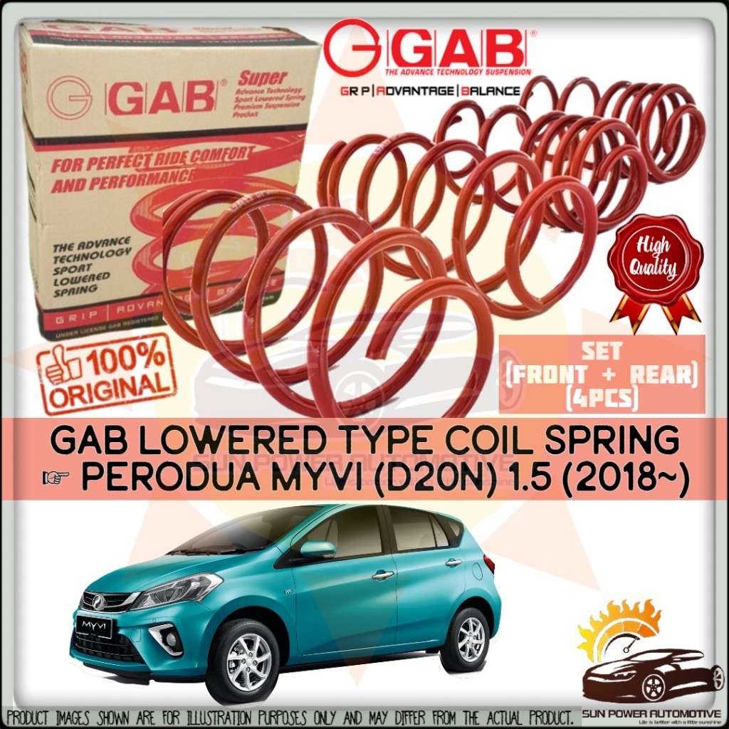 Perodua Myvi D20 D20N 1.5 (2018~) GAB SUPER SPORT PREMIUM LOWERED TYPE ...