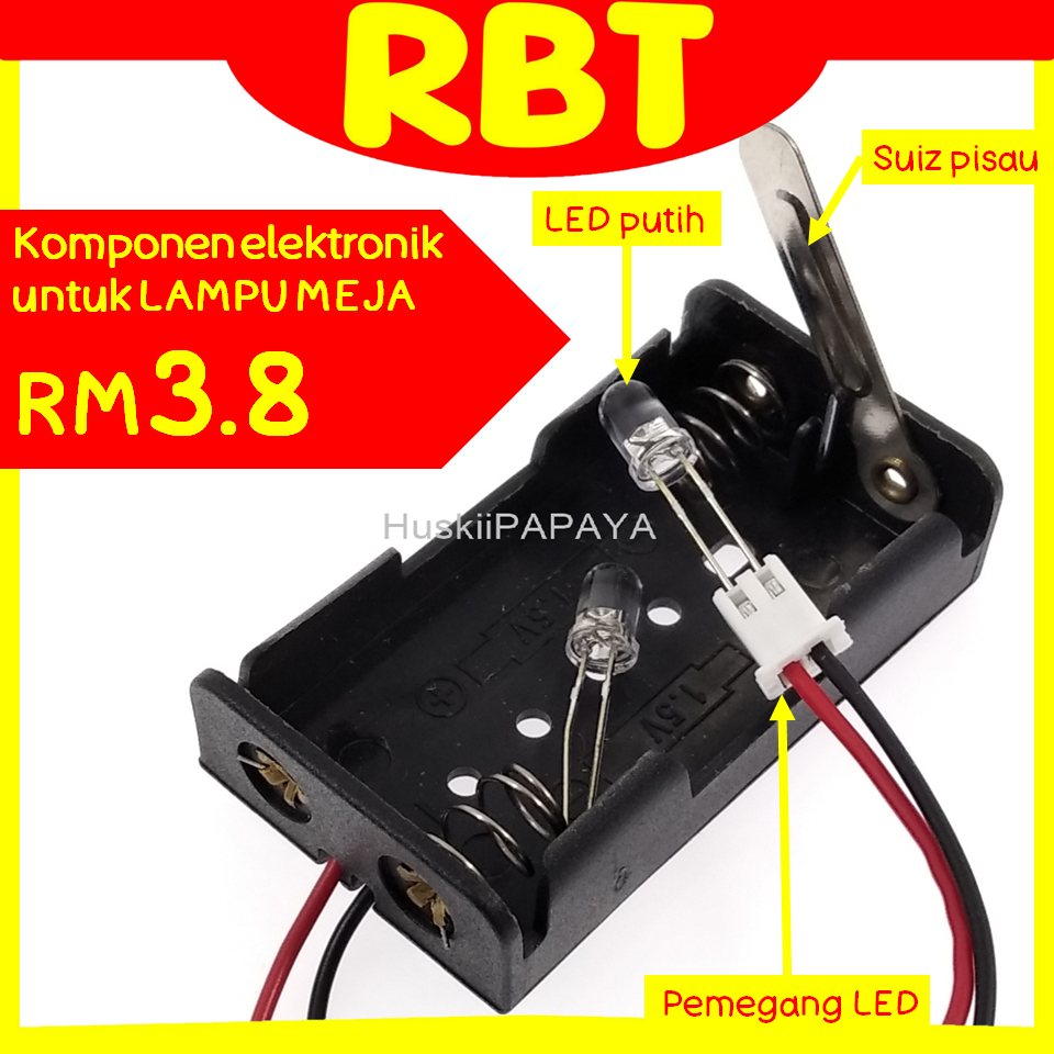 RBT Lampu Meja Tidur Mini DIY / Table LED Lamp School RBT Science ...