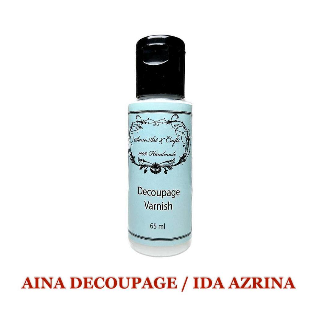 Decoupage VARNISH 65ml - Decoupage Art and Crafts | Shopee Malaysia