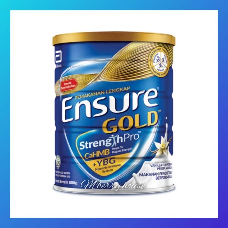 ENSURE GOLD Vanilla/Coffee/Wheat 800g&850g (Exp:2026) | Shopee Malaysia
