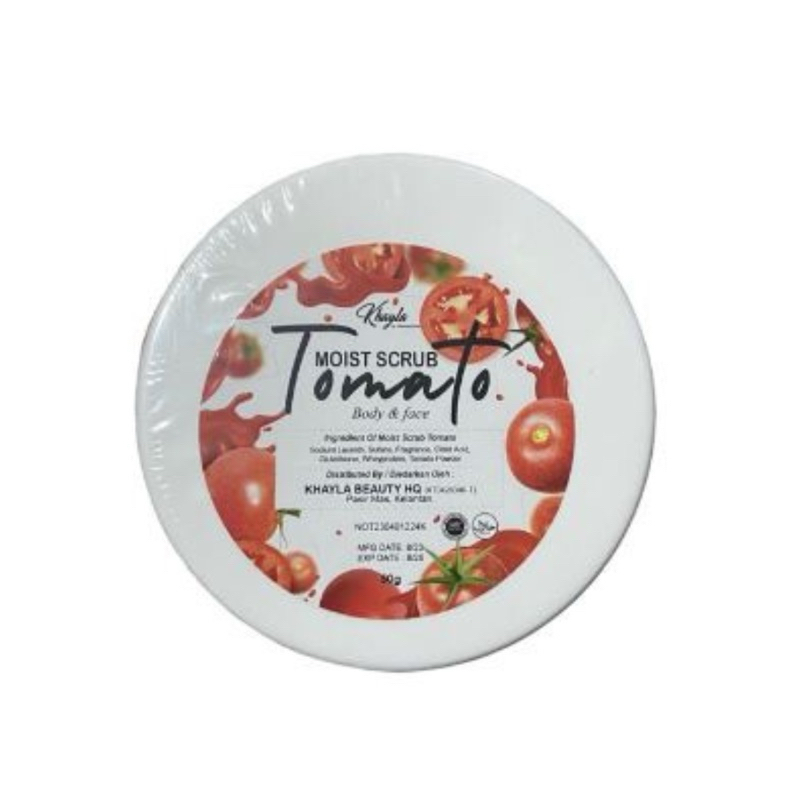 Moist Scrub Tomato By Khayla | Shopee Malaysia