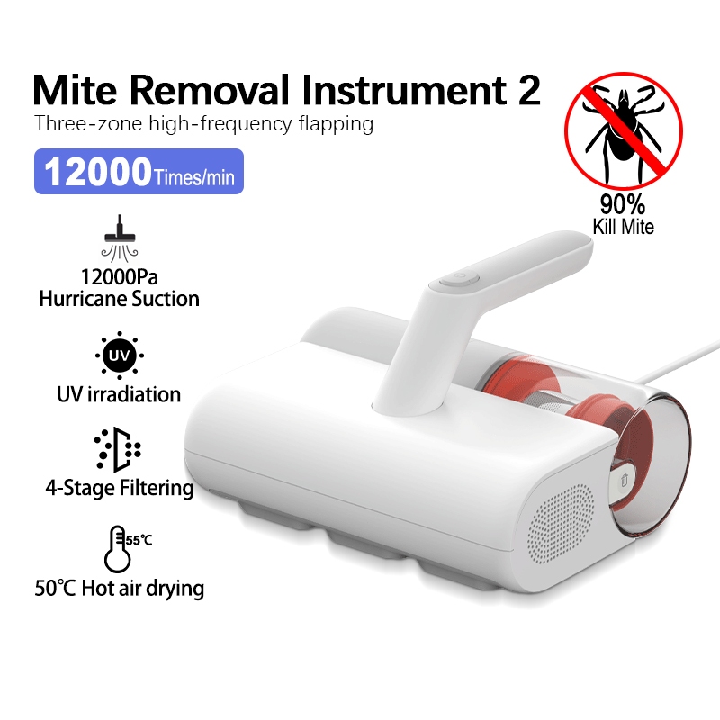 Xiaomi Mite Vacuum Cleaner 2 Wired Handheld Dust Mite 12Ka Big Suction ...