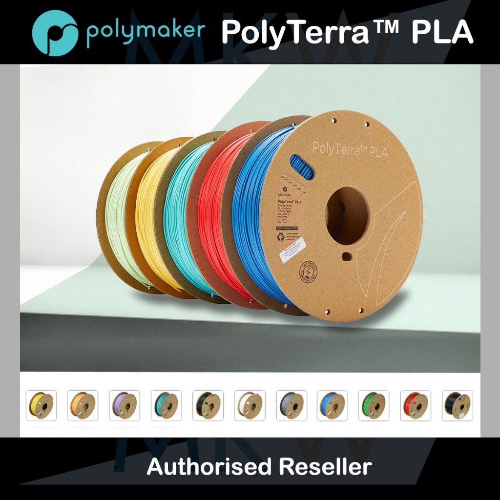 Polymaker PolyTerra ™ Panchroma PLA Matte Filaments 1.75mm 1KG Solid ...