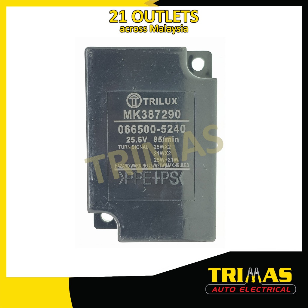 6 Pin 24V Truck Flasher Unit Signal Relay Condenser Mitsubishi Lorry ...