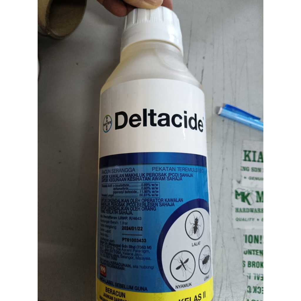 BAYER DELTACIDE 1 LITRE RACUN SERANGGA INSECTICIDE | Shopee Malaysia