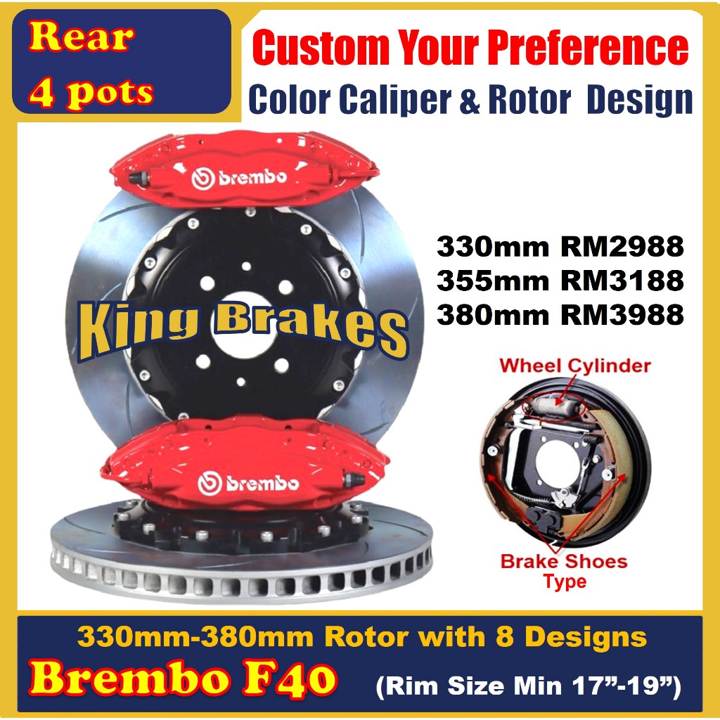 Brembo AP Racing 4pot 6pot 8pot F40 F50 18Z 19Z 20Z GT4 GT6 AMG CTS V6 ...