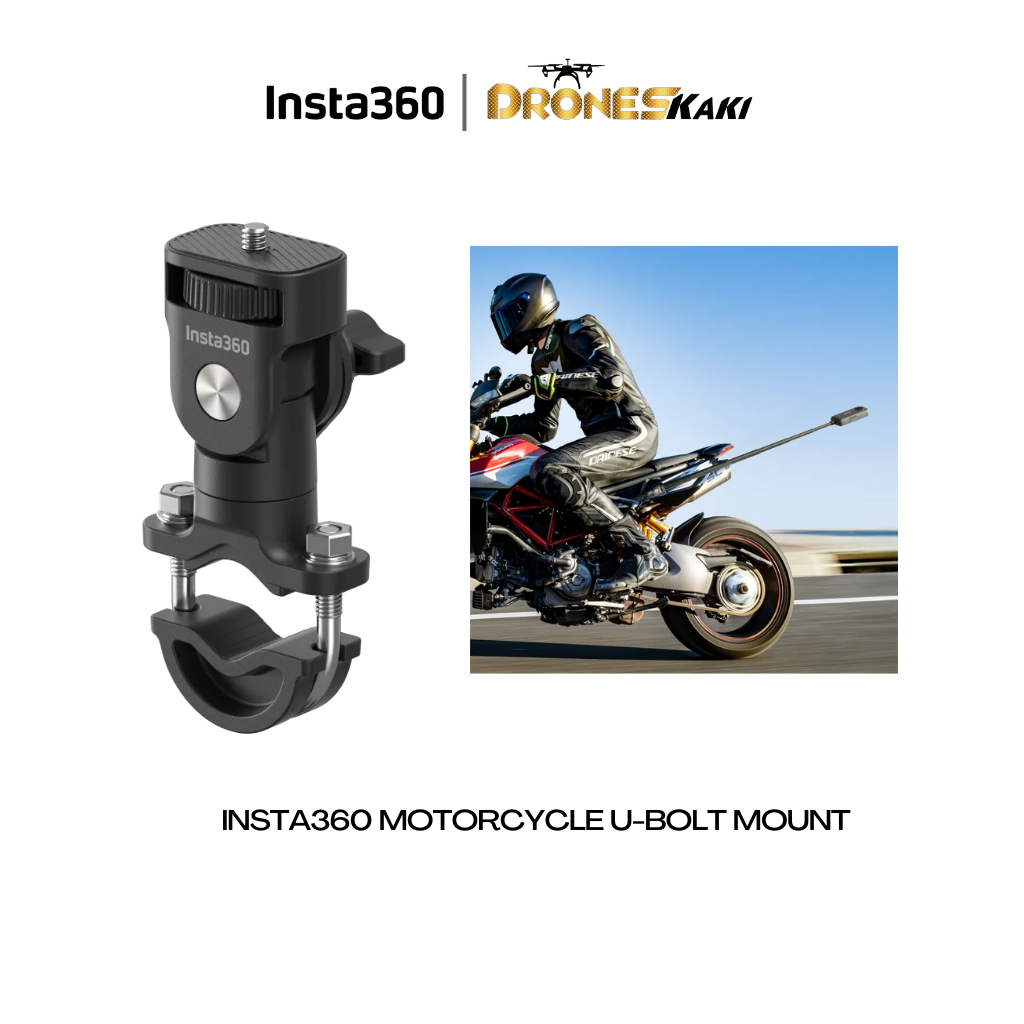 Insta360 Motorcycle U-Bolt Mount | Shopee Malaysia