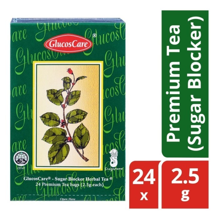 [Bundle of 2]GlucosCare Sugar Blocker Herbal Tea (24 x 2.5g) | Shopee ...