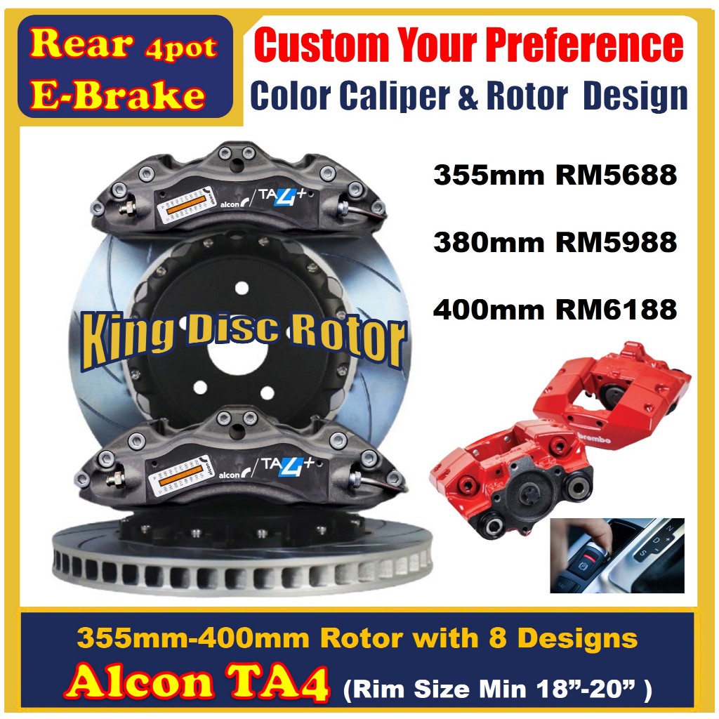 Brembo AP Racing Endless Alcon AMG AKEBONO Radi-cal 4pot 6pot Caliper ...