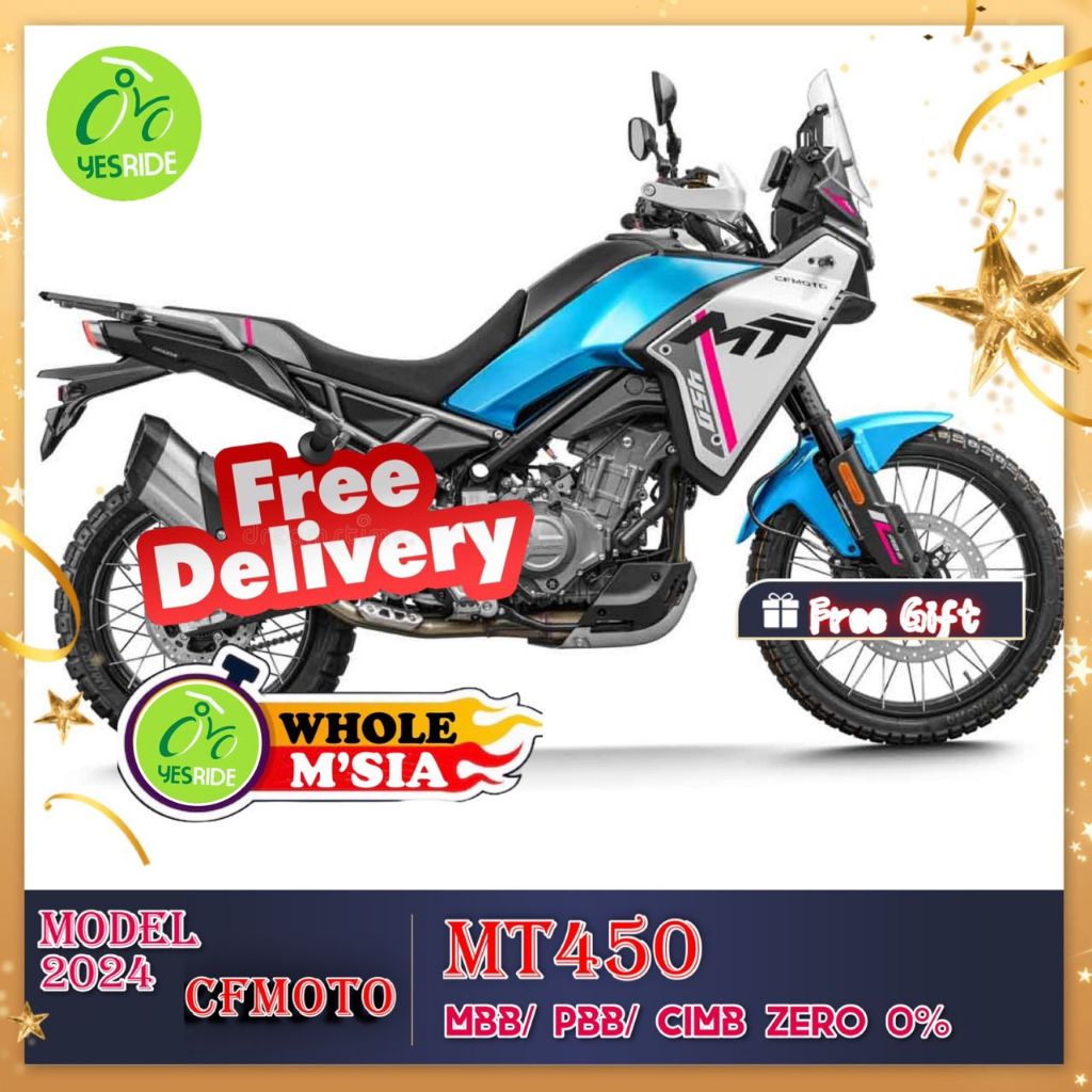 CFMOTO MT450 & X Touring Bike Model 2024 | Shopee Malaysia