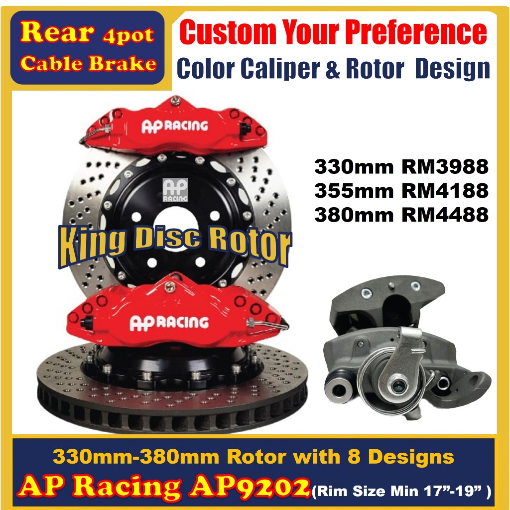 Brembo AP Racing Endless Akebono Alcon Caliper 4pot 6pot F40 F50 18Z 19Z 20Z GT4 GT6 GTS AMG CTS ...