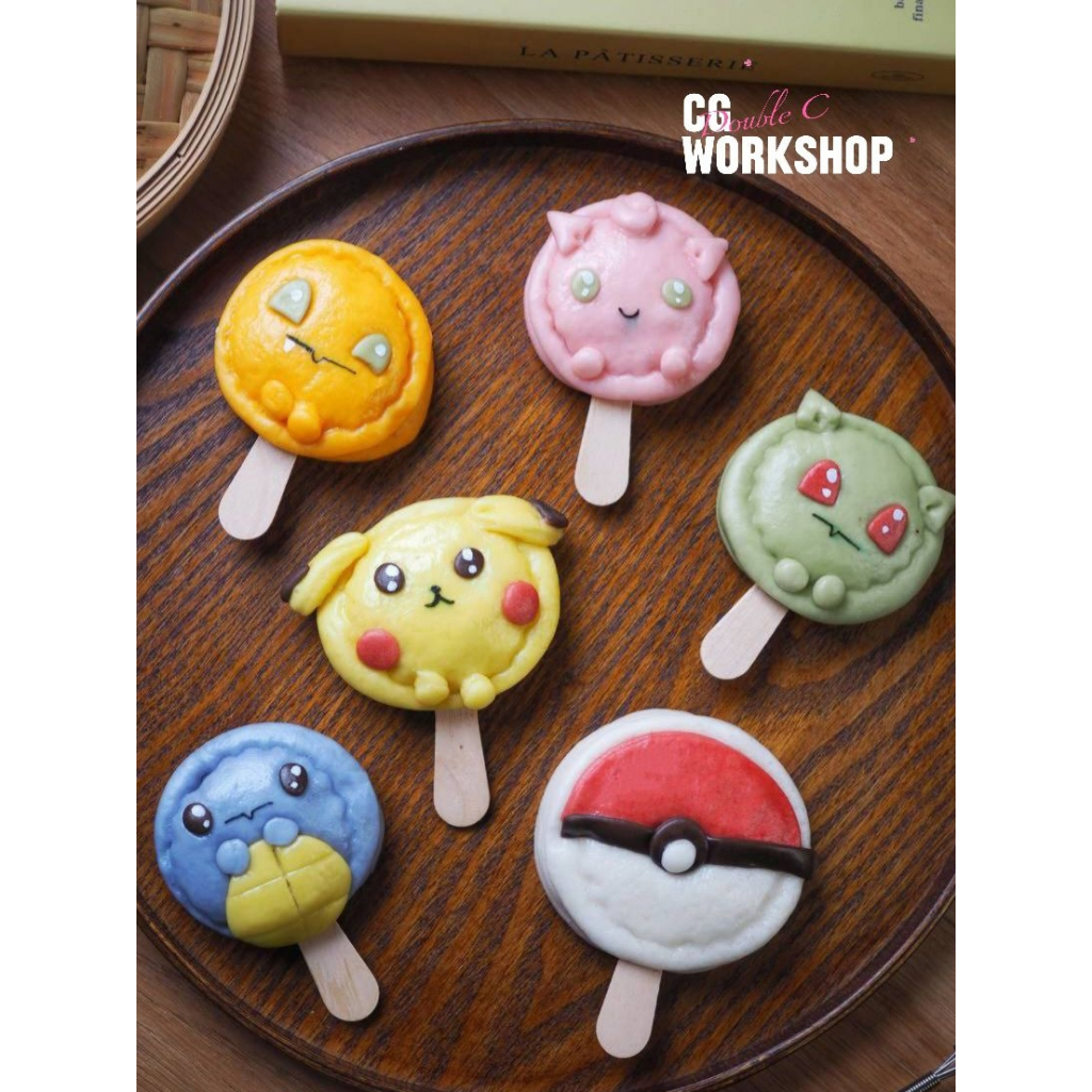 DC全手工 Stick Pokémon Popsicle Bun / Stick宝可梦冰棒包 | Shopee Malaysia