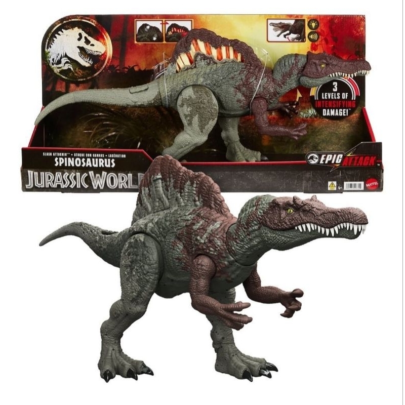 🔥Jurassic World🔥 Epic Attack Spinosaurus | Shopee Malaysia
