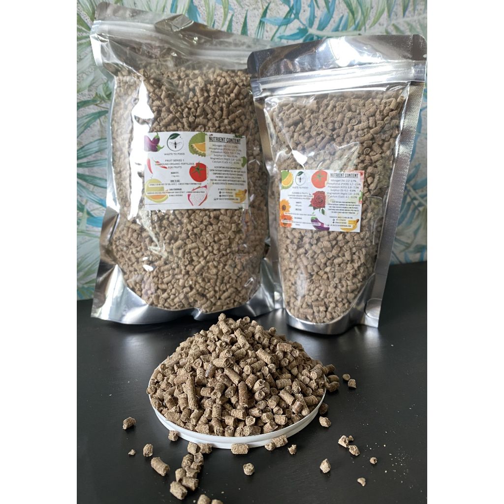 Black Soldier Fly Frass Fertilizer Compound with Minerals pellets, for ...