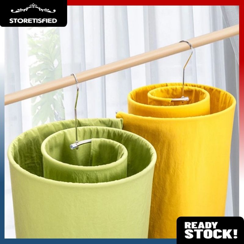 PENYANGKUT BULAT | Spiral Hanger | Penyidai Tuala | Penyangkut Cadar ...