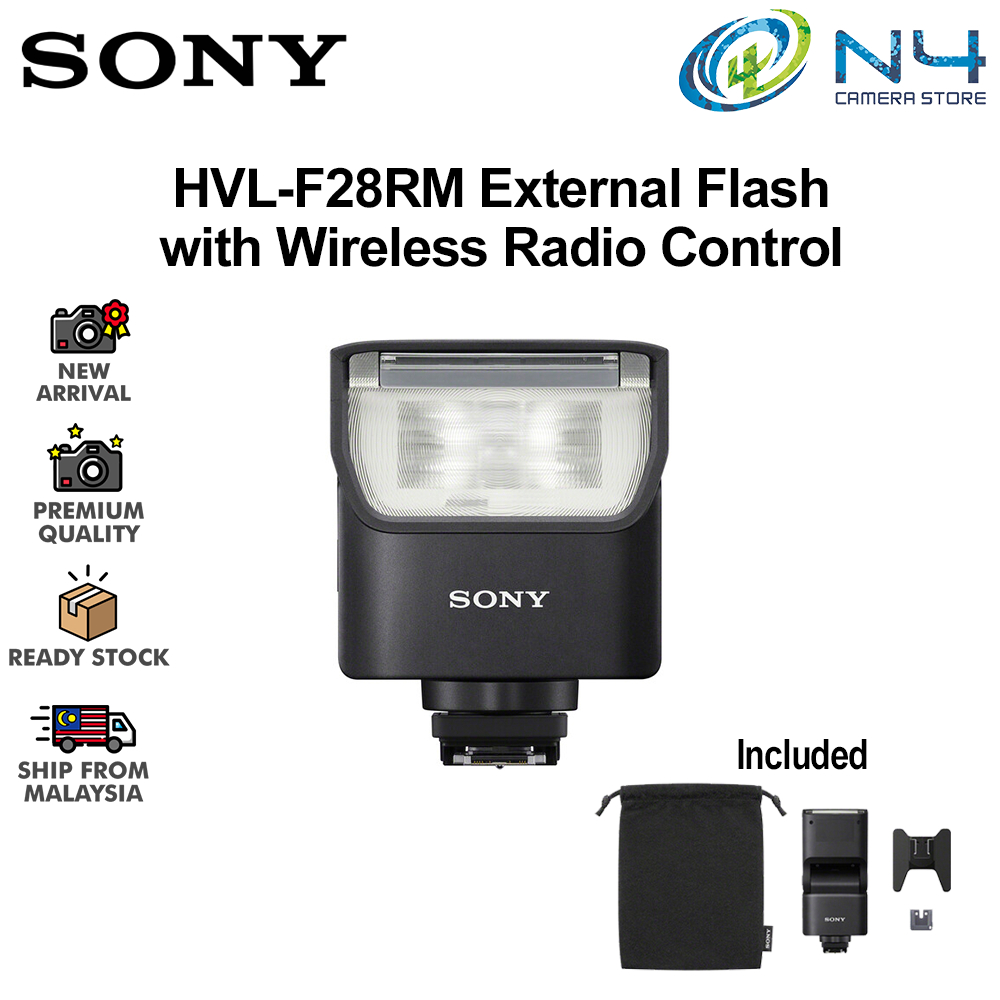 Sony HVL-F28RM External Flash with Wireless Radio Control | Shopee Malaysia