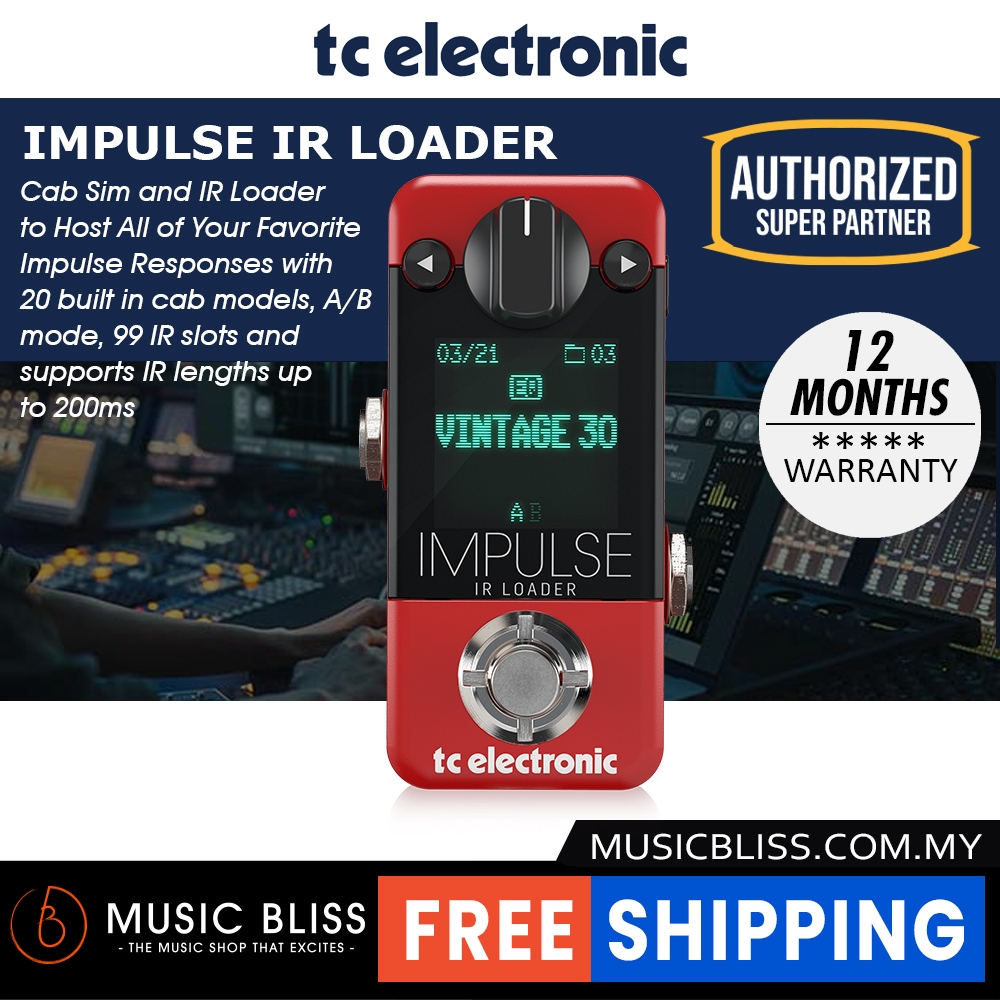 TC Electronic Impulse IR Loader | Shopee Malaysia