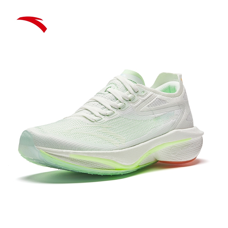 ANTA Women MACH 4 PRO Running Shoes 1224B5584-2- Paper White/ Light ...