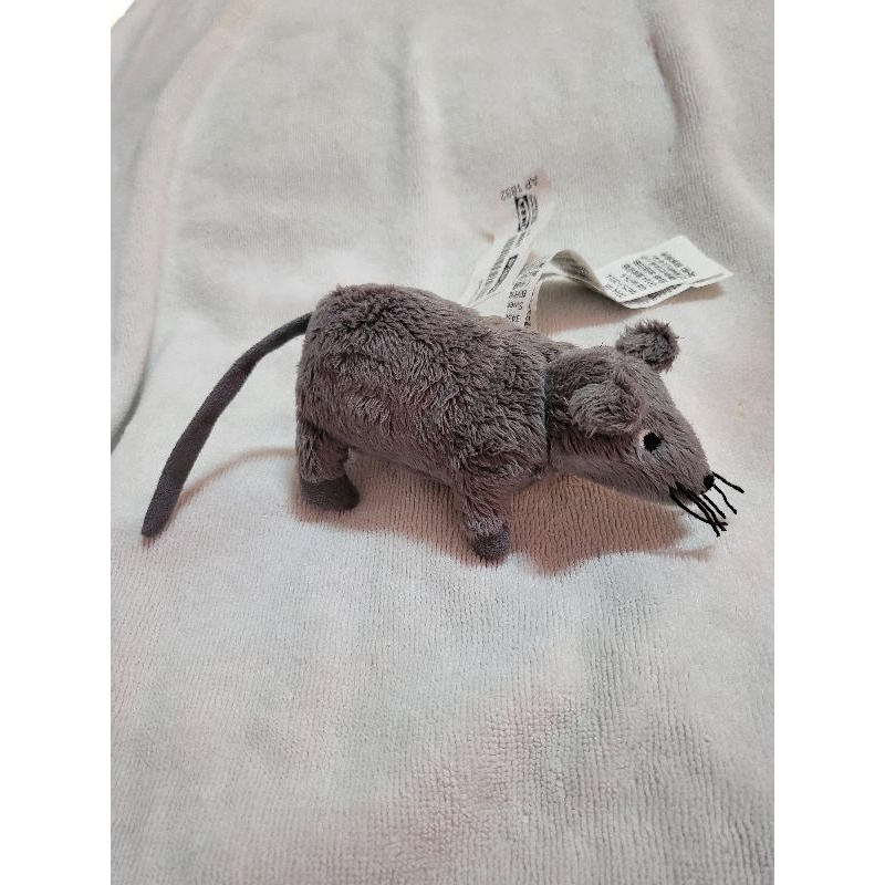 Authentic Rare Ikea Gosig Mus Gray Rat / Mouse Plush Soft Toy | Shopee ...