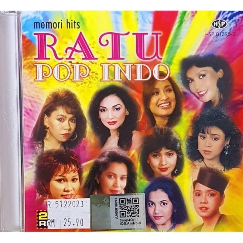 CD Lagu Memori Hits Ratu Pop Indo (2 Disc) | Shopee Malaysia