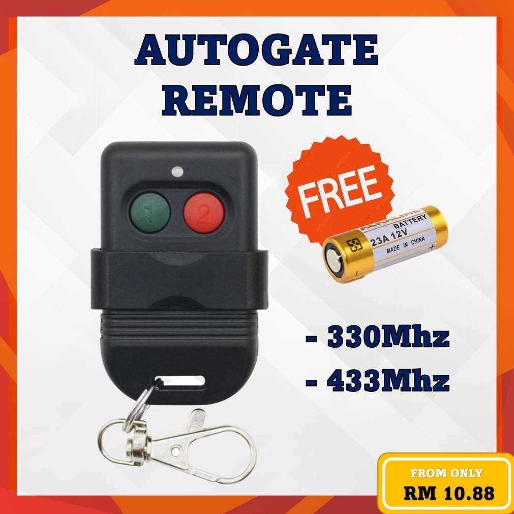 🇲🇾 AutoGate Door Remote Control SMC5326 330MHz 433MHz Auto Gate Wireless Remote | Shopee Malaysia