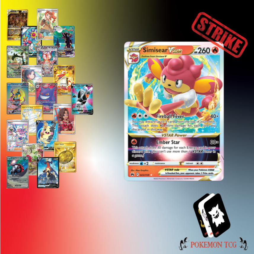 Simisear Vstar 023/159 Crown Zenith PTCG | Shopee Malaysia