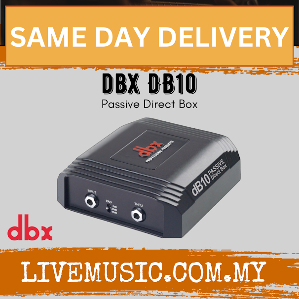 Dbx By Harman db10 Passive Direct Box ( DB-10 / DB 10 ) | Shopee Malaysia