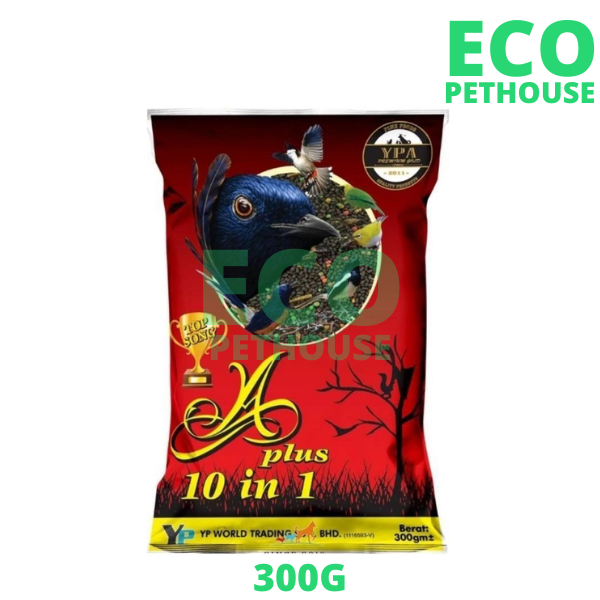A PLUS Dedak Burung Premium 10 in 1 Bird Food - 300G | Shopee Malaysia