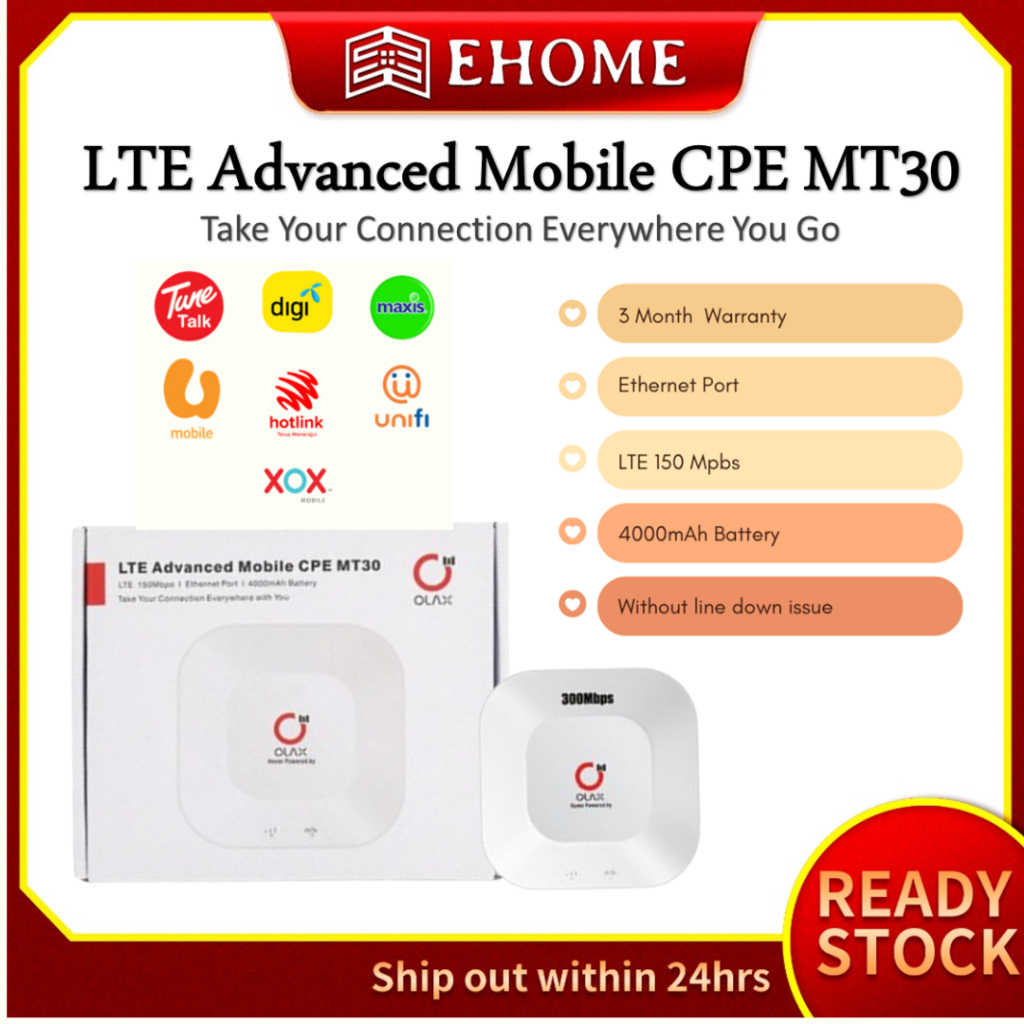 OLAX MT30 4G LTE MIFI MODIFIED MODEM BYPASS HOTSPOT UNLIMITED WIFI BAND ...