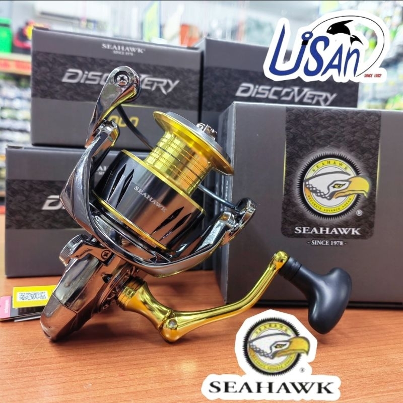 SEAHAWK DISCOVERY DV1000-4000 SPINNING REEL MESIN PANCING | Shopee Malaysia