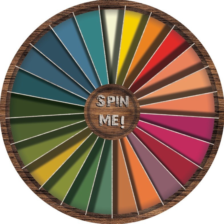 Fortune Wheel/ Lucky Draw Stand/ Gift Spin & Win/ Roda Impian with ...